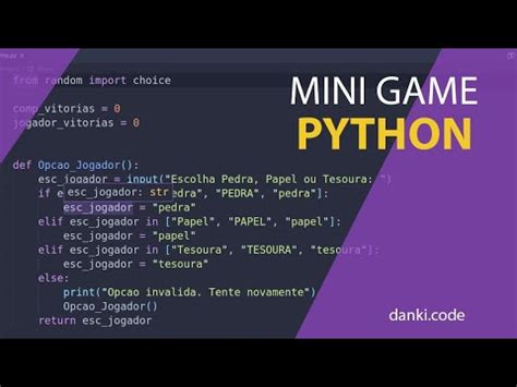 CRIANDO JOGO PYTHON YouTube