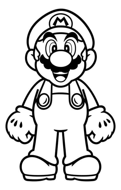 Mario Bros Coloring Pages 100 Images Are Printed For Free Mario Bros