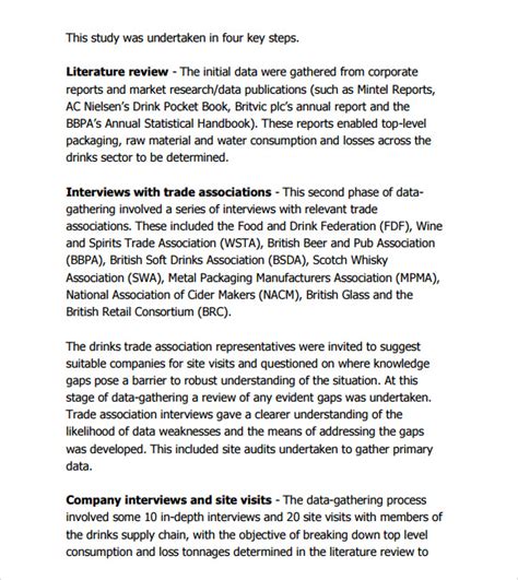 FREE 16 Sample Summary Reports In PDF MS Word Apple Pages Google
