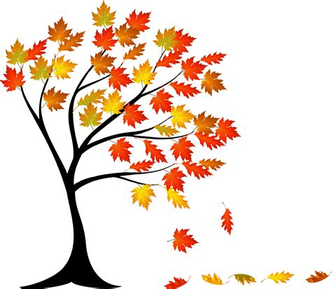 Illustration Of Autumn Tree 9693823 Vector Art At Vecteezy