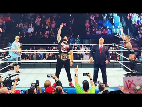 John Cena Save LA Knight On WWE Smackdown LA Knight BFT Solo Sikoa