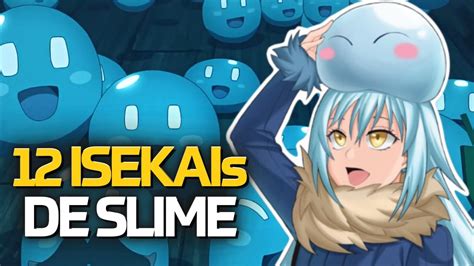 12 ISEKAIs De Slime Anime Light Novel Manga YouTube