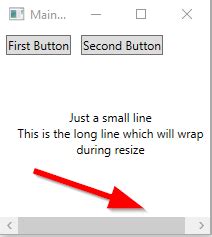C Resize WPF TextBlock With WrapWithOverflow Stack Overflow