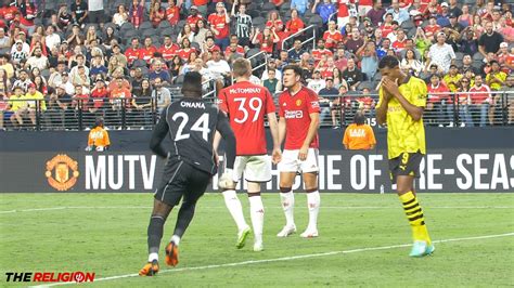 The Moment Andre Onana Was Furious With Harry Maguire YouTube
