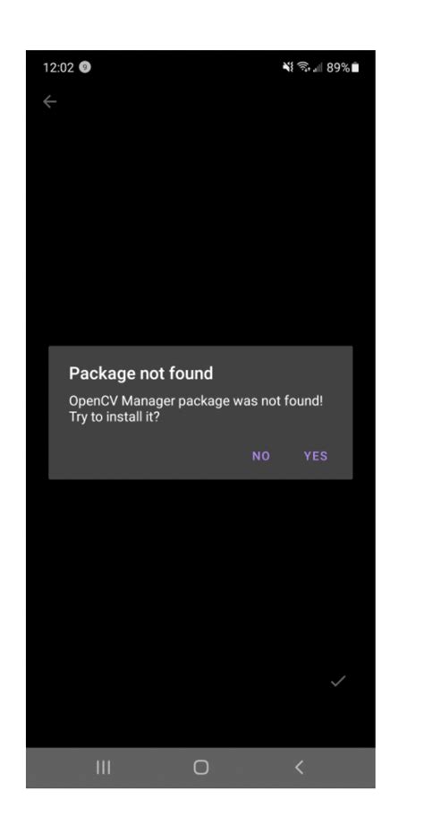 opencv manager package not found · issue 56 · quickbirdeng opencv android · github