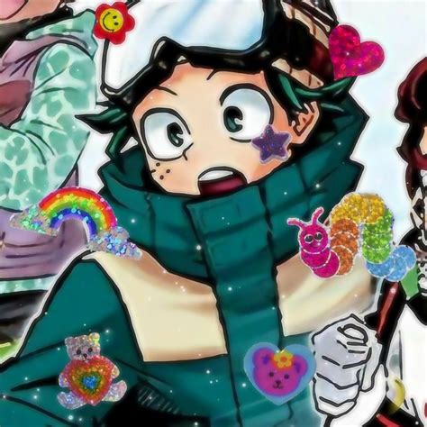 My Hero Academia Izuku Midoriya Draincore Aesthetic Edit Pfp Icon