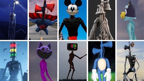 All Siren Head Creatures Caught On Camera Youtube