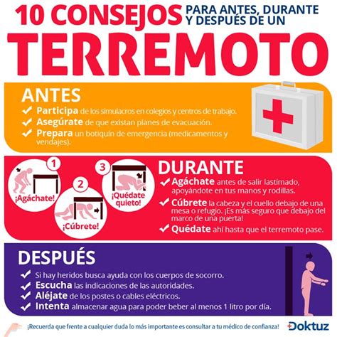 10 Consejos para antes durante y después de un terremoto https