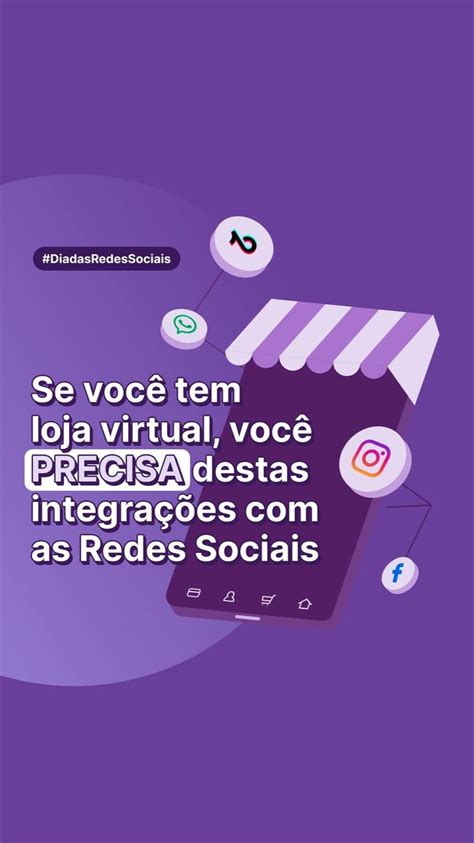 Integrações para vender nas Redes Sociais Social media Business