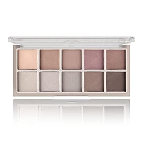 Palette de fards à paupières 10 couleurs Nude mat Palette de