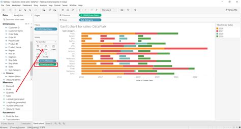 How To Make Gantt Chart In Tableau Chart Walls
