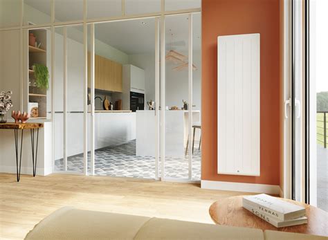 Radiateur à inertie Kenya 4 horizontal blanc 1500w Thermor