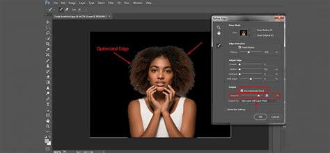 How To Use Refine Edge Tool In Photoshop Easy Tutorial