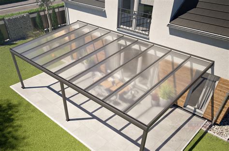 TERRApremium XXL Alu Terrassenüberdachung 10m x 5m Terrasse de
