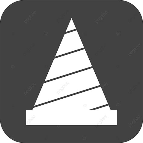 Cone Clipart Transparent Background Vector Cone Icon Vlc Icon Cone
