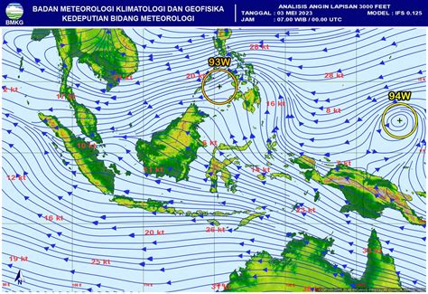 Dennish Ari On Twitter Bibit Siklon 93W Kini Berada Di Laut Sulu