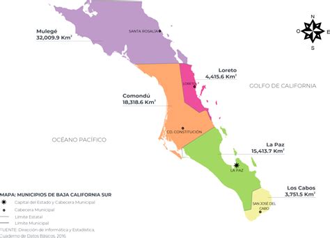Mapa De Los Cabos Baja California Sur Mexico Trackingsor