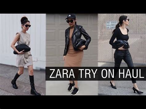 Zara Try On Haul Vlog New In Zara Zarahaul Zara Haul Zara Vlogging