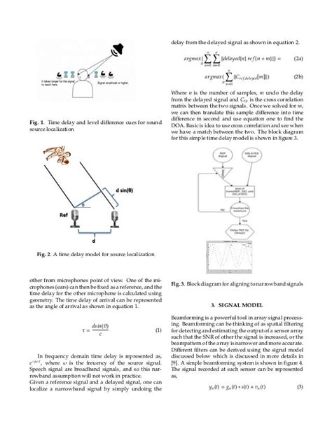 sound source localization with microphone arrays