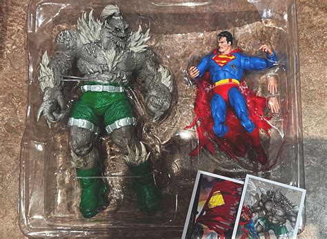 Mavin Dc Multiverse Mcfarlane Superman Vs Doomsday Target Exclusive