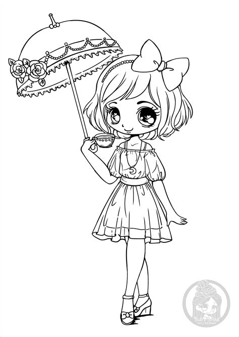 11 Beau De Coloriage Kawaii Manga Collection Coloriage