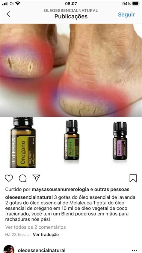 Pin de Lili Rodrigues em Salvamentos rápidos em 2024 Óleos essenciais