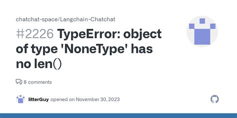 TypeError Object Of Type NoneType Has No Len Issue 2226