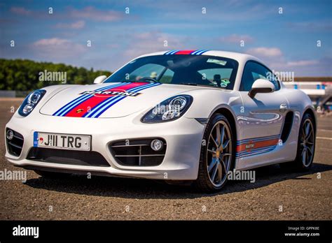 A Porsche 911 Carrera S Martini Racing Edition Stock Photo Alamy