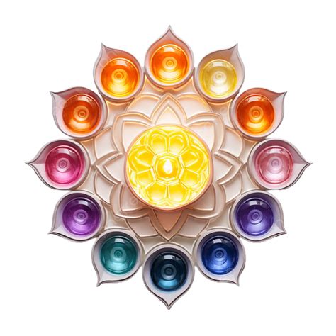 Chakra Diya Diwali Transparent Png Transparent Image And Clipart For
