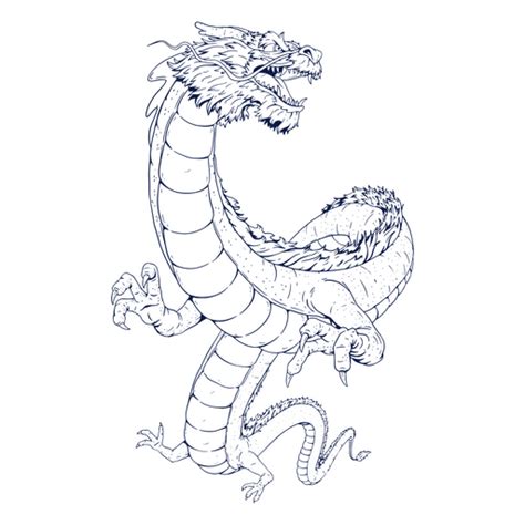 PNG E SVG De Dragao Chines Fundo Transparente Para Baixar