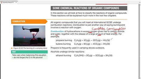 Edexcel IGCSE Chemistry 9 1 Unit 4 Organic Chemistry