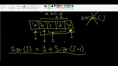 recursion 6 recursion examples 4 strings youtube