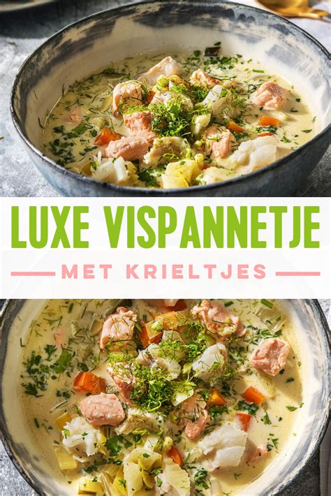Luxe Vispannetje Recept HelloFresh Recept Recept Vis Ovenschotel