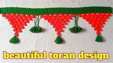 Beautiful And Easy Toran Hindi Tutorial New Toran Design Gate Parda