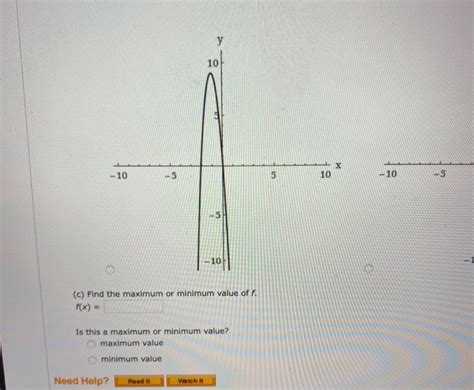 solved a quadratic function fis given f x 8x2 16x 1