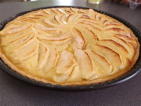 Tarte aux pommes à l alsacienne Les gourmandises de Jessica