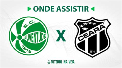 Juventude x Ceará onde assistir ao vivo horário do jogo e escalações