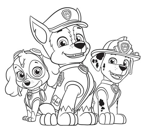 Coloriage Pat Patrouille Ruben télécharger et imprimer gratuit sur