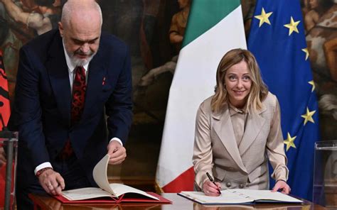 Il Protocollo Italia Albania Sulla Migrazione In Articoli