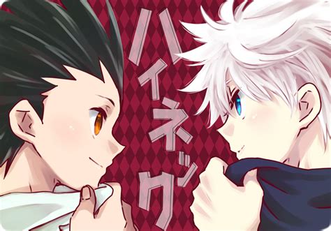 Killua Zoldyck And Gon Freecss Hunter X Hunter Drawn By Hii Hii