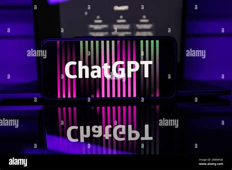 ChatGPT On Computer Chat GPT Is Artificial Intelligence AI Chatbot