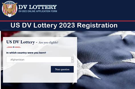 Us Dv Lottery Registration Online Dv Diversity Visa Program