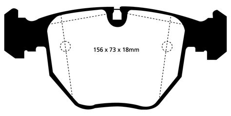 EBC B06 Kit de Freins Avant Revêtements Essuie Glace pour BMW 5er E39