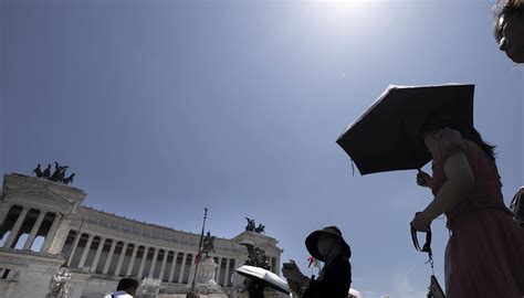 Lunedì 2 luglio 2023 è stato il giorno più caldo al mondo dal 1800 a