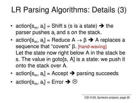 ppt syntactic analysis and parsing powerpoint presentation free download id 4781325