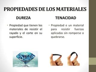 Propiedades De Los Materiales Ppt