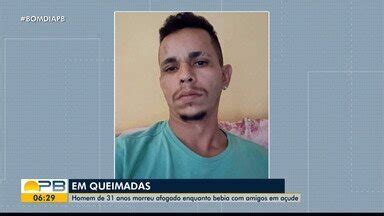 Bom Dia Paraíba Homem de 31 anos morre afogado enquanto bebia