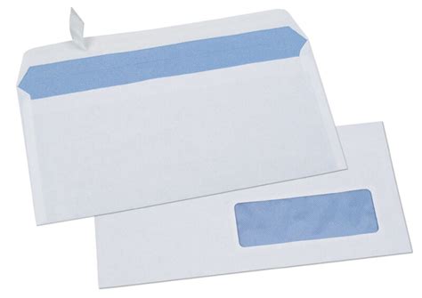 GPV Enveloppes DL 110 x 220 mm blanc avec fenêtre Achat Vente GPV