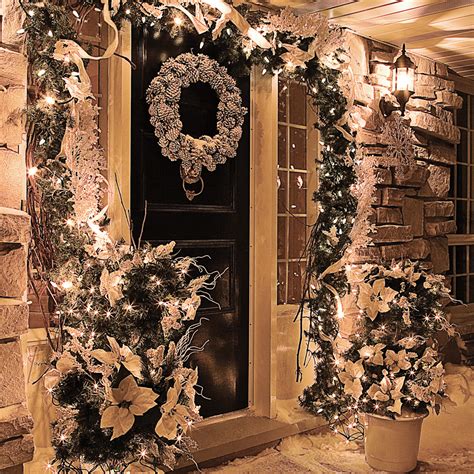Un décor de Noël givré pour l extérieur Je Décore