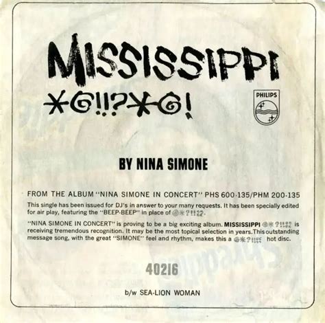 Nina Simones Iconic Protest Song Mississippi Goddam Is The Subject